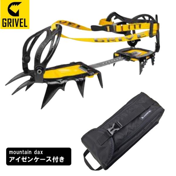 【重量】　964g(1ペア)【サイズ】 フリーアジャスト式(23〜28.5cm程度)一般的な冬山登山からアルパインクライミングにも対応可能な12本爪アイゼン(クランポン)です。つま先、かかと共にプラスチックハーネスで、多くの冬山用登山靴に対...