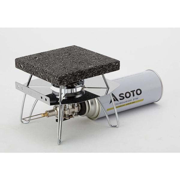 【材 質】国内溶岩石【本体サイズ】幅14×奥行14×高さ2cm【本体重量】1kg【付属品】ステンレス遮熱板※ストーブ、ガスカートリッジは別売りです。遠赤外線効果で表面はこんがり、中はふっくらジューシー・余分な脂を吸収するからカロリーオフでヘ...