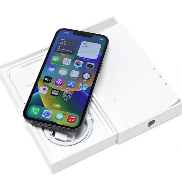 Apple iPhone13 128GB SIMフリー MLNC3J/A ミッドナイトカラー※新品購入後保管品/Apple製品限定保証期限切れSB ネットワーク利用制限〇表示/バッテリー最大容量 100%初期化・SIMロック・アクティベーシ...