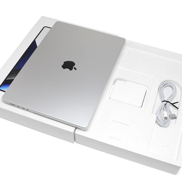 Apple MacBook Pro Liquid Retina XDRディスプレイ 16.2 MK1E3J/A シルバー 充放電17回付属品は画像のみです。美品/作動確認済/アクティベーションロックOFFランク A-液晶は綺麗です。外側ボデ...