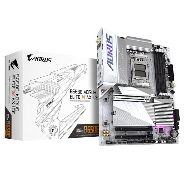 新品・未開封 GIGABYTE B650 AORUS ELITE AX ICESocket AM5対応 AMD B650 チップセット搭載MicroATXマザーボード主なスペック一覧AMD Socket AM5/AMD B650Ryzen ...