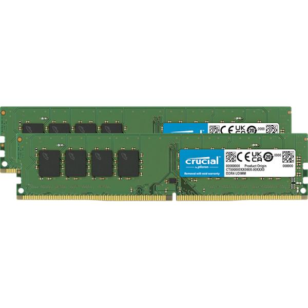 新品・未開封 Crucial デスクトップ用増設メモリ CT2K8G4DFRA32A [DDR4 PC4-25600 8GB 2枚組]容量: 16GB (8GB × 2枚組) 規格: DDR4 SDRAM (PC4-25600 / DDR4...