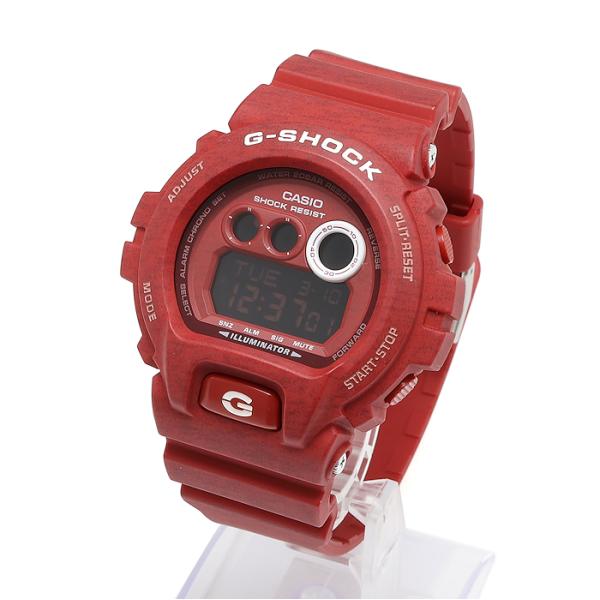 【ブランド】CASIO/カシオ【商品名】G-SHOCK/Gショック Heathered Color Series【型　番】GD-X6900HT-4JF【ケース径】約H57.5×W53.9×D20.4mm【文字盤色】レッド×ブラック文字盤【素...