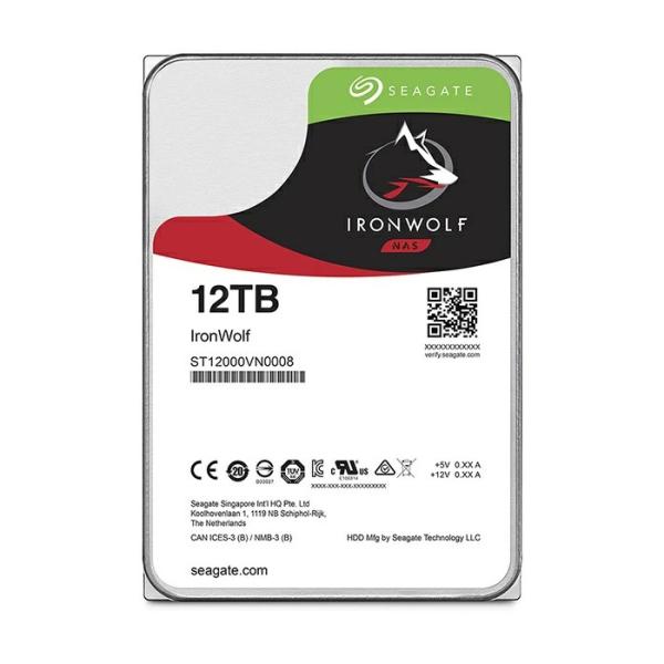 新品 Seagate SATA6G接続ハードディスク(12TB) IronWolf ST12000VN0008容量: 12TBフォームファクタ: 3.5インチ回転数: 7,200 RPM（高速回転タイプ）キャッシュ: 256MBインターフェ...