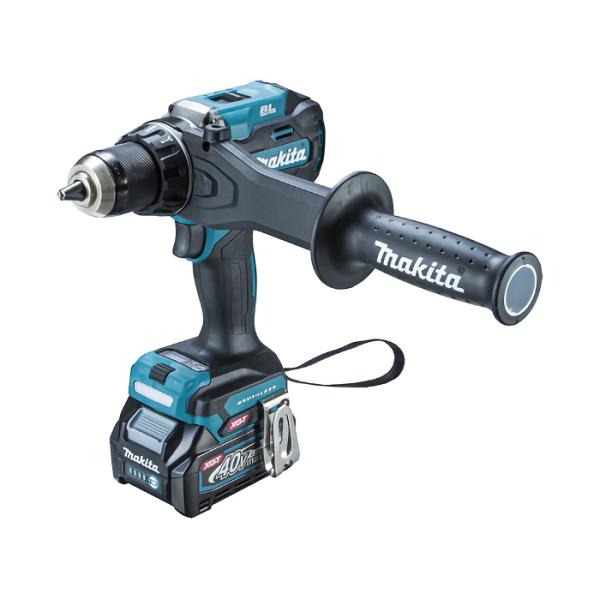 新品 マキタ DF003GRDX 充電式ドライバドリル 純正フルセットバッテリBL4025×2本・充電器DC40RA・ケース付[実用充電 約19分/フル充電 約28分]標準付属品：(+)ビット2-65・サイドグリップ・フック最大トルク180...