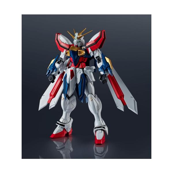 GUNDAM UNIVERSEより、「ゴッドガンダム」がリニューアル版として登場!UNIVERSAL REACTION FRAMEを搭載し、可動域がアップ!「ゴッドガンダム」ならではの特徴的なポージングが可能に!■セット内容本体、交換用手首...