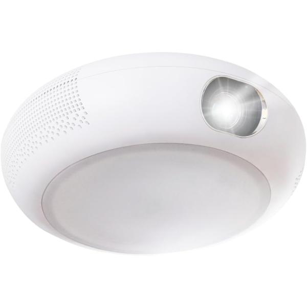 AP-5001Wいつもの壁紙が映画館に　シーリングプロジェクター【製品仕様】■システム仕様製品外観寸法：約460 × 460 × 198mm製品質量：約7.2kg台形補正機能：垂直・水平（マニュアル4点調整）ズーム：デジタル6段階フォーカス...