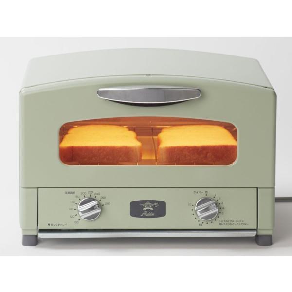 CAT-GS13A-G●素早く美味しく焼き上げるストーブにも使われる強力な熱源、「遠赤グラファイトヒーター」を搭載！熱伝導率は銅の2〜4倍、遠赤外線量は同社カーボンの1.2倍といった特性を持ち、この熱源をトースターに搭載することで、素早い立...