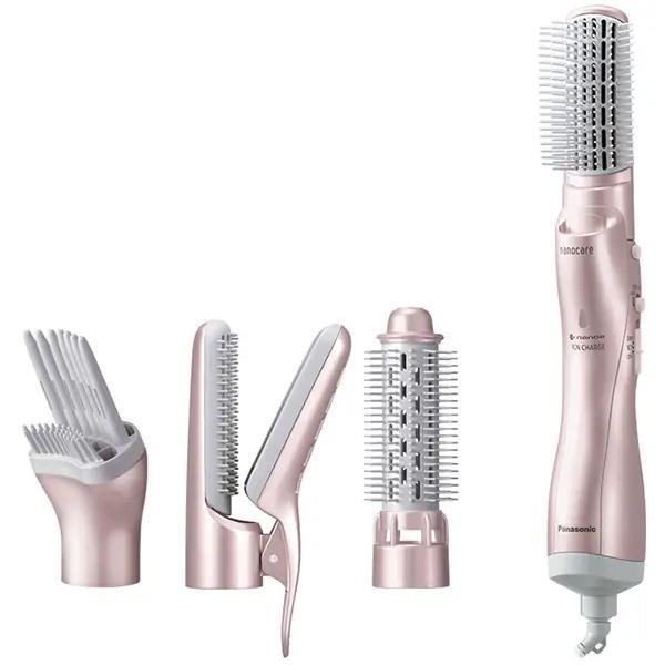 EH-KN8J-PN●ナノイーで髪と地肌をいたわりながら美しくスタイリング。しっとりまとまりのある髪へ。●人気のサロンブローブラシ、ボリュームアップブラシ搭載。●ナノイーで髪と地肌をいたわりながらキューティクルを引き締め、しっとりまとまる髪...