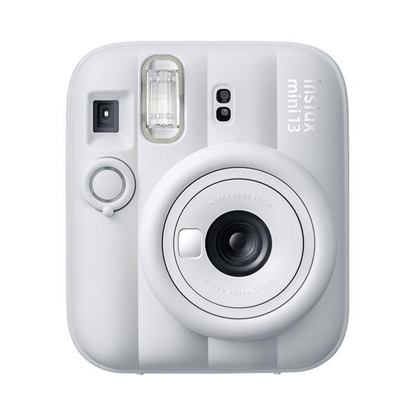 instax mini 13◆セルフタイマー機能によって、ポーズやアングル・距離を自由に工夫しながら撮影を楽しむことができます。◆ストラップに付属するアタッチメントの使用で、本体の角度調整が簡単にできます。◆セルフィーミラーで写る範囲を確認...