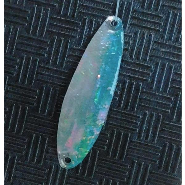 OZATOYAの考えるビワマスに最適なスプーンビワマストローリング専用設計タイプ：リーフ型カラー：ウルトラマリンブルー／ブラウン／オールイエロー／オールグリーン／オールピンク／オールブラック／ナチュラル／ハーフイエロー／ハーフグリーン／ハー...