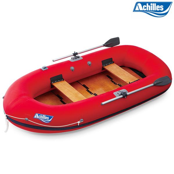 フィン付モデル【標準装備品】・竿掛けモールド・ユニバーサルジョイント式オールクラッチ・編み上げ椅子板【付属品】・椅子板・フットポンプ・オール・キャリーバッグ・リペアキット【ボートスペック】・全長：258cm・全幅：123cm・チューブ径：3...