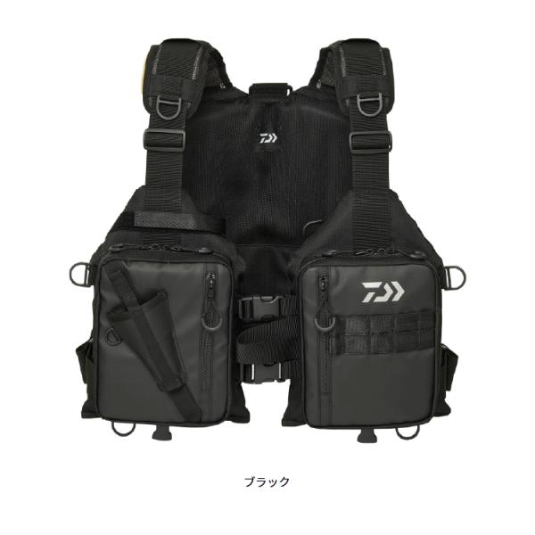 ダイワ ライフジャケット基本機能を網羅し軽量を追及したアクティブゲームベスト汚れの付きにくく乾きやすい素材をポケット前面に新採用。好評の背面メッシュ素材を全カラーに採用し、通気性を向上。ルアーやシンカーチェンジの際に便利な内ポケット構造。チ...