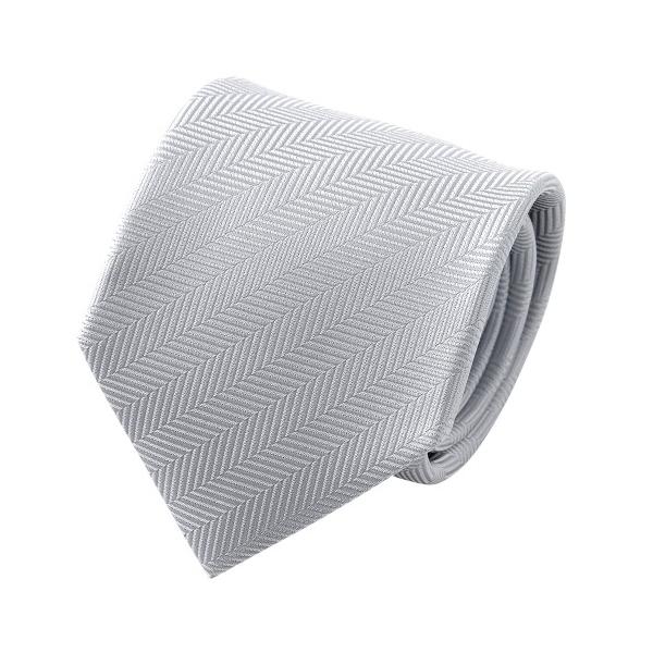 結婚式や披露宴に最適なシルバーベースのネクタイ！！日本製のシルク100％使用上質ネクタイです。スーツ・ディレクターズスーツ・モーニングコートにと、正礼装・準礼装・略礼装すべてに使用可能です。■素材：シルク100％■柄：ジャガード織・無地■大...