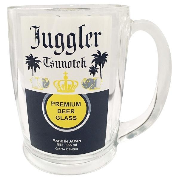 人気の北電子 パチスロ ジャグラーグッズからビアグラス第二弾が登場！コロナ風のビアジョッキで乾杯！！■数量：1個■本体サイズ：約直径7.9×H10.7cm■パッケージサイズ：約H11×W11.8×D8.5cm■内容量：360ml