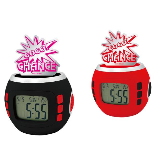 人気スロット ジャグラーグッズからアクリルパネルが七色に光る！サウンドフラッシュデジタル時計が登場!!光る！鳴る！アラーム音で「ガコッ」ボーナス確定音♪※玩具商品でございますので音は実機と異なります。予めご了承くださいませ。■数量：1個（色...