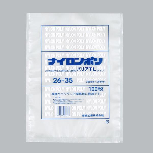 ●商品コード：010201-3911●JAN：4977017026575●入数：800枚●単価：20.24円/1枚(税込)●サイズ… 厚み：70μ 巾：260mm 長さ：350mm●商品説明：バリア性があるTLタイプのナイロンポリです。-4...