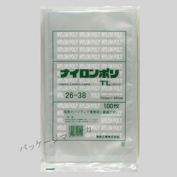 ●商品コード：010203-1682●JAN：4977017025400●入数：100枚●単価：25.5円/1枚(税込)●サイズ… 厚さ：70μ 巾：260mm 長さ：380mm 両サイドシール巾：10mm 底シール巾10mm (三方シール...