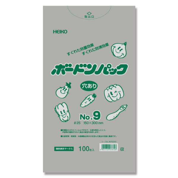 ●商品コード：010306-0831●JAN：4901755478723●入数：100枚●単価：3.88円/1枚(税込)●サイズ… 厚さ：0.025mm 巾：150mm 高さ：300mm●商品説明：防曇効果に優れ、生鮮野菜・青果など水分を含...