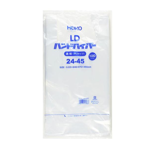 ●商品コード：010406-3683●JAN：4901755472837●入数：3,000枚●単価：6.42円/1枚(税込)●サイズ… 厚み：0.03mm 巾：240mm 全体巾：370mm 高さ：450mm 材質：LDPE●商品説明：ＬＤ...