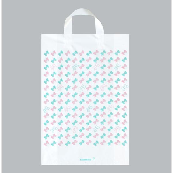 ●商品コード：030802-0361●JAN：4977017013360●入数：500枚●単価：29.94円/1枚(税込)●サイズ… 厚み：0.06mm 巾：320mm 長さ：480mm マチ部分：57.5mm 材質：HDPE●商品説明：持...