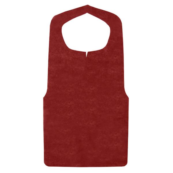 ●商品コード：060103-1561●JAN：●入数：50枚●単価：18.04円/1枚(税込)●サイズ… 巾：38cm 長さ：72cm 材質：不織布●商品説明：焼肉やラーメンなどの汁物、服汚れ防止にお使い頂けます。