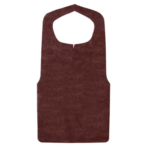 ●商品コード：060103-1572●JAN：●入数：500枚●単価：16.92円/1枚(税込)●サイズ… 巾：38cm 長さ：72cm 材質：不織布●商品説明：焼肉やラーメンなどの汁物、服汚れ防止にお使い頂けます。