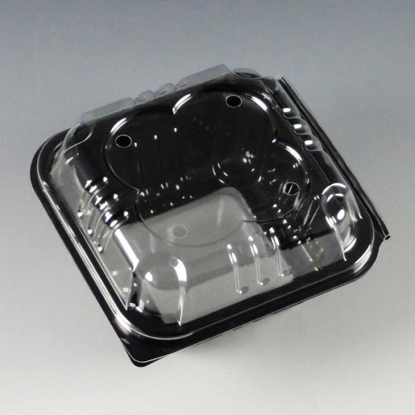 ●商品コード：061412-1411●JAN：●入数：1,200枚●単価：16.79円/1枚(税込)●サイズ… 縦：115mm 横：115mm 内側縦：98mm 内側横：98mm 全体高さ：62mm●商品説明：目安：ミニトマト、チェリー約2...