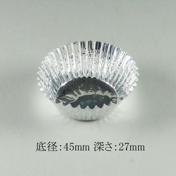 ●商品コード：062001-1144●JAN：4942015040700●入数：5本●単価：535円/1本(税込)●サイズ… 1本の枚数：500枚 底径：45mm 高さ：27mm 厚み：12ミクロン●商品説明：業務用のアルミカップで合紙がな...