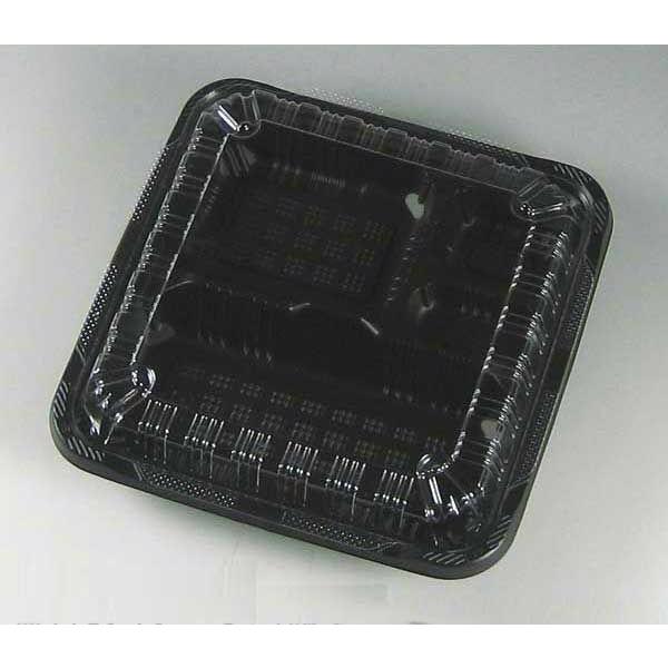 ●商品コード：062108-0271●JAN：●入数：600枚●単価：25.34円/1枚(税込)●サイズ… 縦：190mm 横：190mm 深さ：34mm 蓋の高さ：16mm●商品説明：使いやすい内嵌合で、軽量タイプの弁当容器です、本体の耐...
