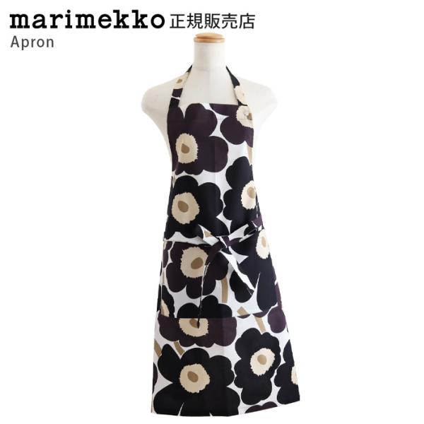 正規販売店 正規品 marimekko 北欧 テキスタイル ケシの花 北欧デザイン マリメッコ エプロン apron レディース キッチン 雑貨 母の日 クリスマス ギフト プレゼント 【製品仕様】■サイズ：約 着丈83×身幅83(cm) ...