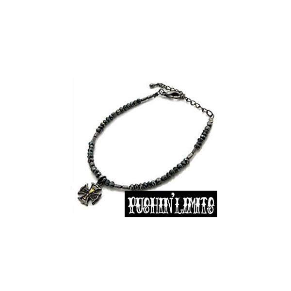 プッシンリミッツ Pushin'Limits ブレスレット【商品情報】素材：シルバープレートビーズ(真鍮)【サイズ】腕周り：約16〜19cm【付属品】小袋