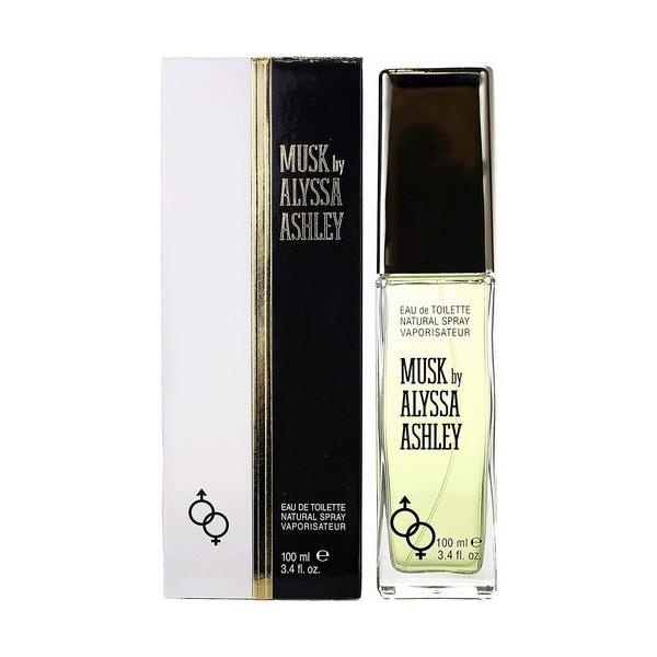 香水 アリサアシュレイ ムスク EDT SP 100ml 【新品】 ユニセックス香水 フレグランス　　　●ラストのムスク香が魅力的に際立った、オリエンタル・ムスキー・ノートの逸品です。トップでベルガモットやオレンジフラワーなどがスッキリと香...