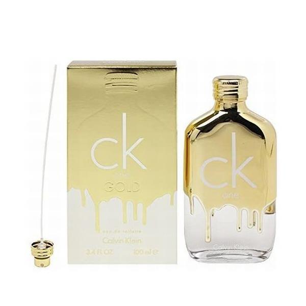 香水 カルバンクライン シーケーワン ゴールド EDT SP 100ml　　●ジューシーでフレッシュ、そしてウッディな香りが軽さと奥深さを感じさせるユニセックスフレグランス！ イチジク、ベルガモット、セージの新鮮でエネルギッシュなトップノー...