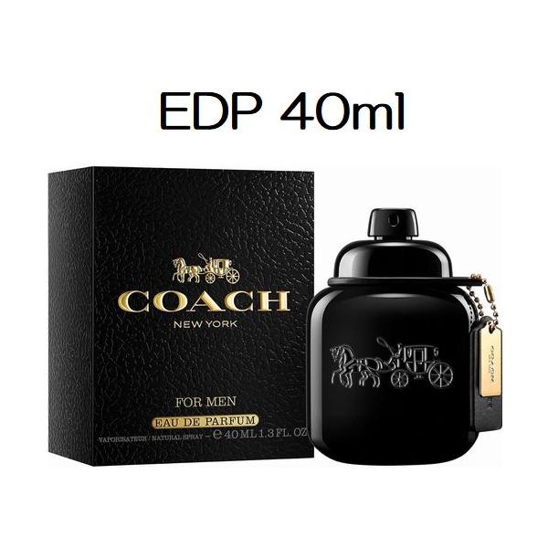香水 コーチ マン EDP SP 40ml　　●ニューヨークの街からインスパイアされた、エネルギッシュで現代的な男性を思い描いた男性向けのフレグランス香調 : アロマティック ウッディートップノートの梨の爽快感からカルダモンのスパイシーさが...