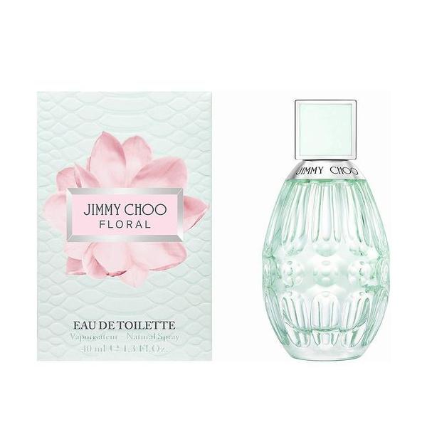 香水 JIMMY CHOO ジミーチュウ フローラル EDT SP 40ml　　●花束を思い起こさせるような美しく、花盛りでフェミニンなフレグランス。官能的でコンテンポラリーな香り。エレガントかつ柔らかなフレグランスの魅力を表現したボトルと...