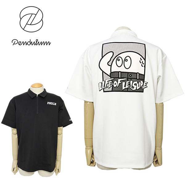 ◆商品説明毎シーズン定番となったGOLF BOYバックプリントシリーズのハーフジップタイプのポロシャツです。素材は、伸縮性の高いポリウレタン混ジャージ素材を使用。ソフトでシルキーな肌触りが快適な着心地を実現します。フロントは着こなし自在なハ...