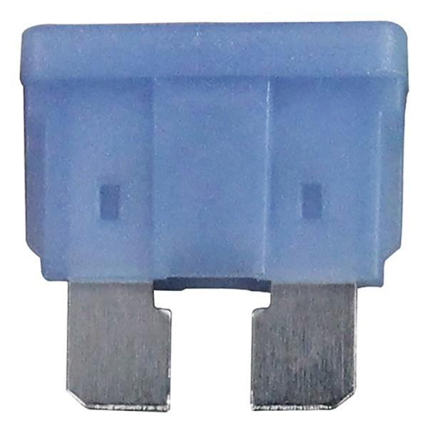 ●切れた箇所が一目瞭然！　切れると内蔵されたLEDが点灯します。●点検時間の削減で作業効率大幅改善！●暗い車内でテスターを使用する必要がありません。●DC12/24V兼用タイプ。●定格電流/電圧：15A/32V●色：青●自重：0.01kg