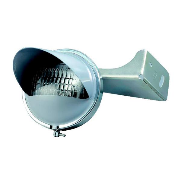 ●トラック・産業車両用路肩灯です。●後車輪を照らし、後続車に眩惑を与えない構造です。●ELV指令に合致しています。●仕様：助手席側●サイズ：φ100mm×165mm●材質：レンズ ガラス　　　　  本体・取付金具 スチール●光源種類：白熱バ...