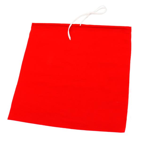 ●トラックに積載した荷物が制限を超える場合に、前方、後方に取り付けて注意喚起する為の赤旗です。●上部に軸心を備えており、旗が開いた状態で設置できる為、目立ちます。●紐付きで便利です。●サイズ：300×300mm●紐長さ：660mm●材質：ポ...