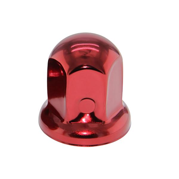 ●足元に彩を●フロント・リア兼用●サイズ：33mm●色：レッド●規格：新ISO規格対応●仕様：10ヶ入●適合：フロント・リア●材質：スチール●自重：0.25kg※注文時ナットサイズ(六角対辺・高さ)をご確認ください。※UD車への取付不可(他...