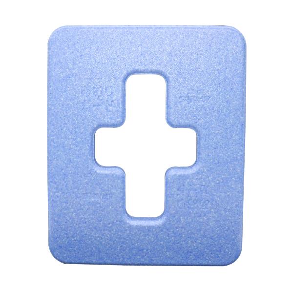 ●フロント2軸目のホイルナットの前に置き、アオリの傷付きを防止できます。●軽くて持ちやすい形状の為、簡単に持ち運びができます。●サイズ：高さ600ｘ巾500ｘ厚み50mm●材質：エペランPP30倍●色：ブルー●自重：0.36kg