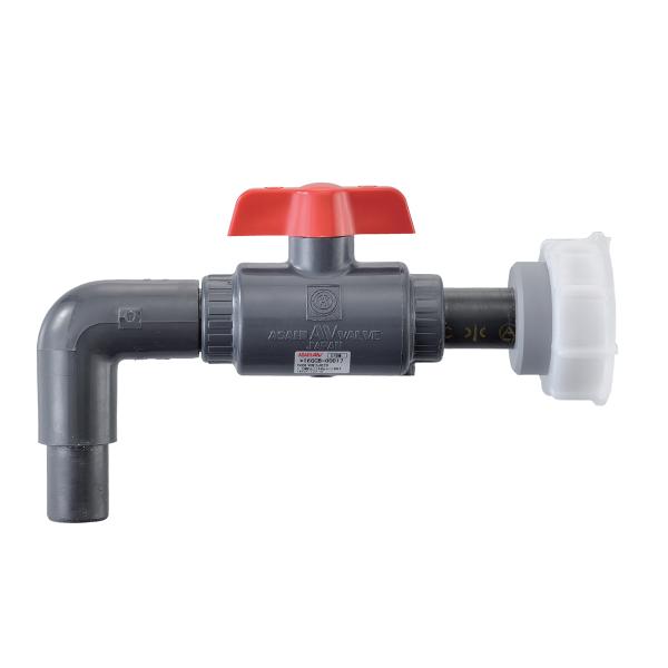 ●IBCタンクから、アドブルーを容器に移せます。●ネジ式アタッチメント。●開閉バルブ付。●コダマ・サンコー・シュッツのIBCタンクに対応。●サイズ:巾210×高さ145×73mm●アタッチメント:ネジ込み式（パッキン付）●対応IBCタンク:...