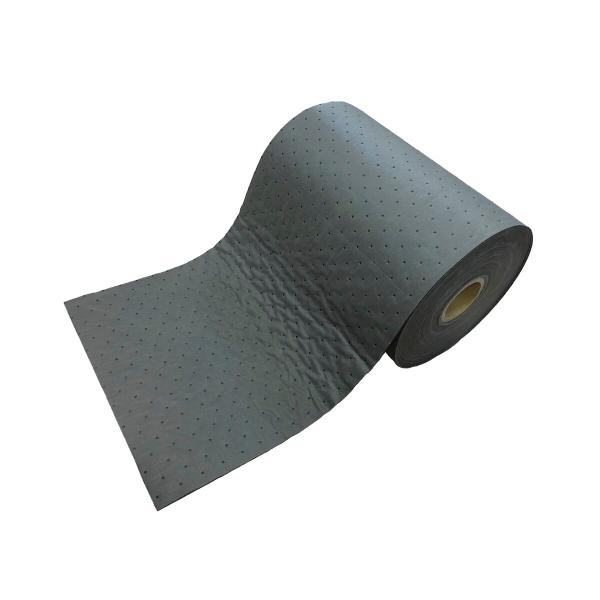 ●油だけでなく水分も吸収します。●ミシン目入りのため簡単にカットできます(カット後サイズ：400mm×500mm)●ディスペンサーボックス入りで取り出しやすく残量も確認しやすい窓付です。●サイズ：巾400mm×長さ30m×厚み3mm●シート...