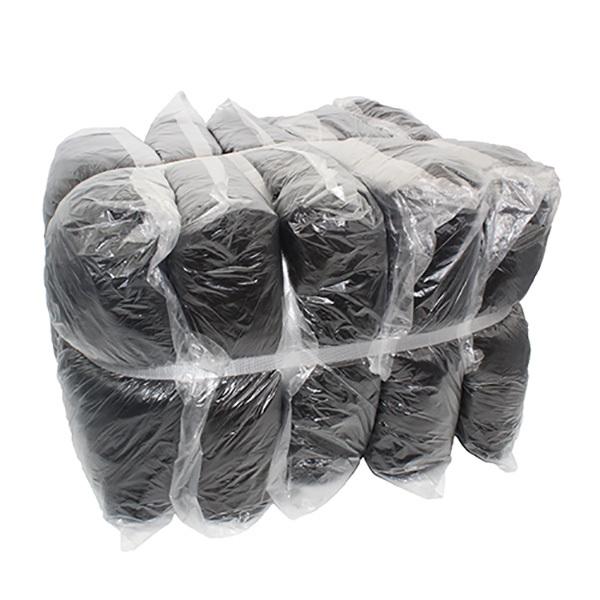 ●綿主体の吸収性の良い黒と紺色のメリヤス生地です。●油などのふき取りに使い捨て感覚で使えます。●材質：メリヤス中古生地●サイズ：不定形(カット済み)　　　　　代表サイズ/400×600mm●入数：10kg(2kg×5袋)●自重：約10kg