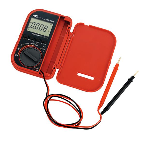 ●コンパクトサイズで本格的機能搭載●電源切り忘れ防止機能付●切り替えレンジ●電源：ボタン電池CR2023×1ヶ●DC(V)：600mV/6V/60V/600V　●AC(V)：6V/60V/600V　●DC(A)：60mA/600mA　●AC...