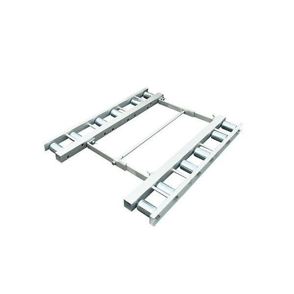 ●折りたたみ可能で持ち運びも簡単。●スムーズな移動で作業効率アップ！●デバンニング作業の頼れるパートナーです。●折りたたみハンドルを外して単体でも使うことができます。●アルミ製(本体フレーム+折りたたみハンドル)で超軽量●サイズ：巾856×...