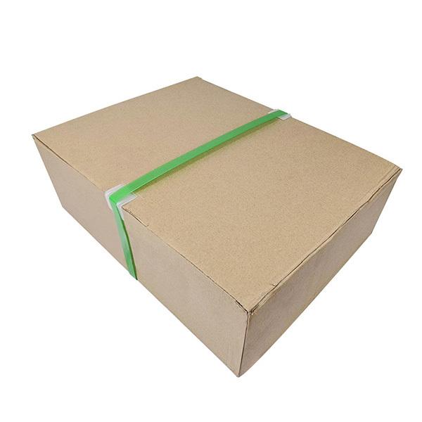 ●リブ付きでPPバンドがずれません。●PPバンドでの段ボール食い込みを防ぎます。●サイズ：34×22×20mm●仕様：20ヶ●材質：ポリプロピレン●色：半透明●自重：0.05kg