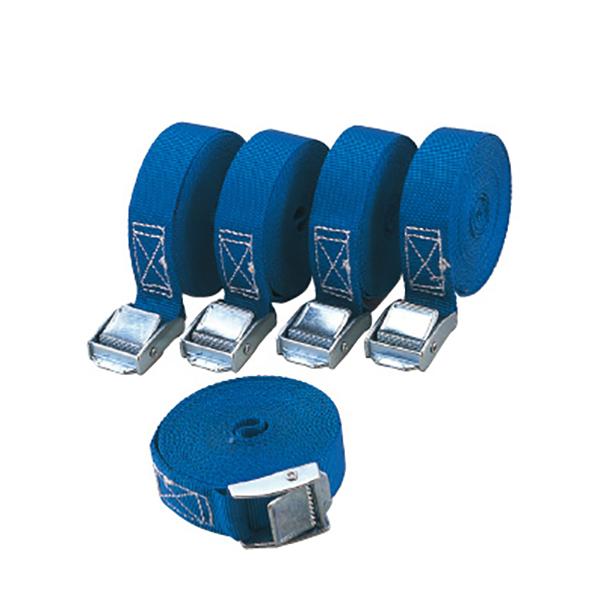 ●荷物を色分けして作業効率アップ！カラーベルト●荷物管理が簡単になり、作業スピードが格段にアップ。●長さは4.9m●長さは4.9m●色：青●サイズ：巾25mm×長さ4.9m●使用荷重：280kg/1本●厚み：1mm●材質：ベルト/ナイロン、...