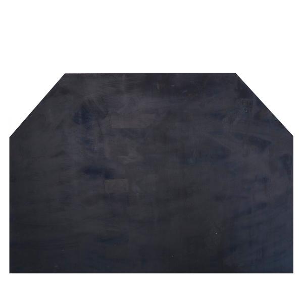 ●生コンの飛び跳ね防止。●布入りで耐久性UP。●中古コンベア・ベルトの再生品です。●サイズ：巾1100×高さ770mm●厚み：6mm●材質：ゴム●自重：5.5kg※取付には、シューターの形状によりカット等の加工が必要です。